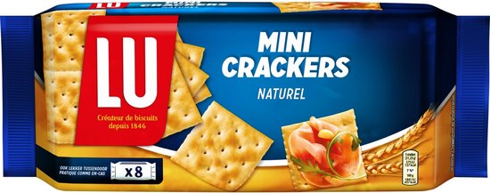 Mini crackers naturel - Lu - 250 g | bol