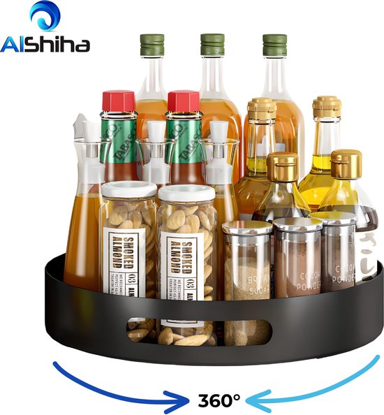 AlShiha® Organizer - Draaiplateau - Make up organizer - Keukenrek - Aanrecht Organiser... | bol