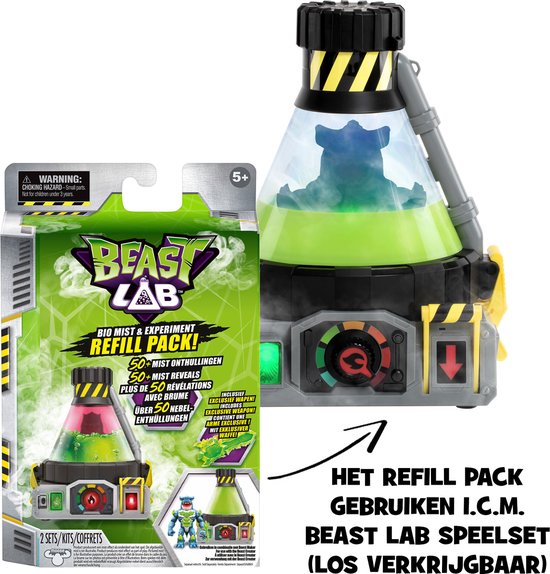 Beast Lab Refill Pack - Bio Mist & 2 Experimenten - Beastlab | bol