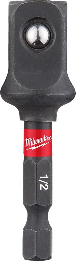 Milwaukee SchockWave™ Krachtdop Adapter ¼ Zeskant - ½ Vierkant ...