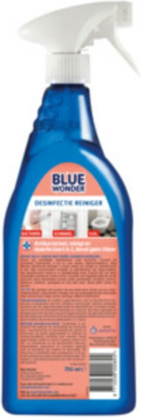 Blue Wonder desinfectie reiniger spray | bol.com