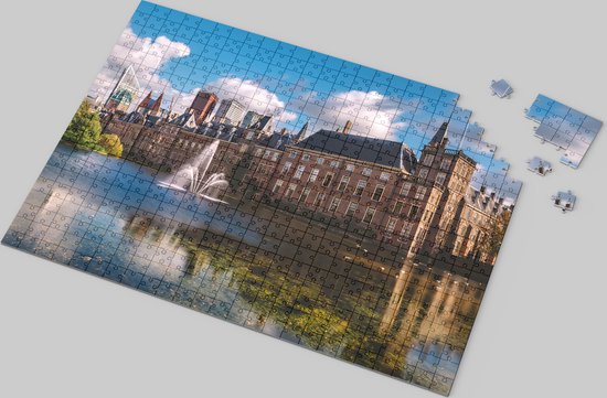 Binnenhof Gebouw Den Haag Puzzel - Iconisch Parlement Tafereel van 1000 ...