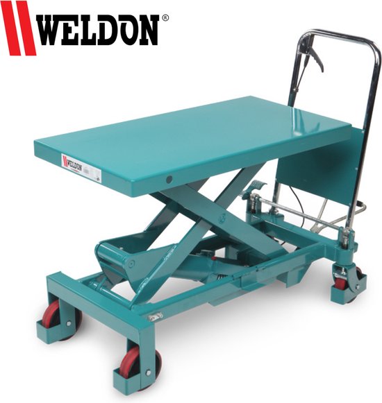 Weldon Heftafel - Schaarlift - Hydraulisch - 500KG | bol