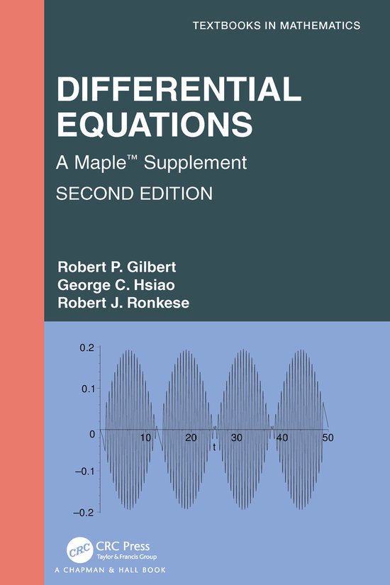 Textbooks in Mathematics- Differential Equations | 9781032021799 | Robert P. Gilbert |... | bol
