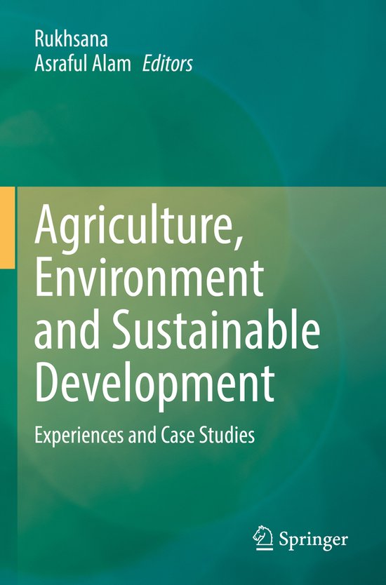 Agriculture, Environment and Sustainable Development | 9783031104084 | Boeken | bol