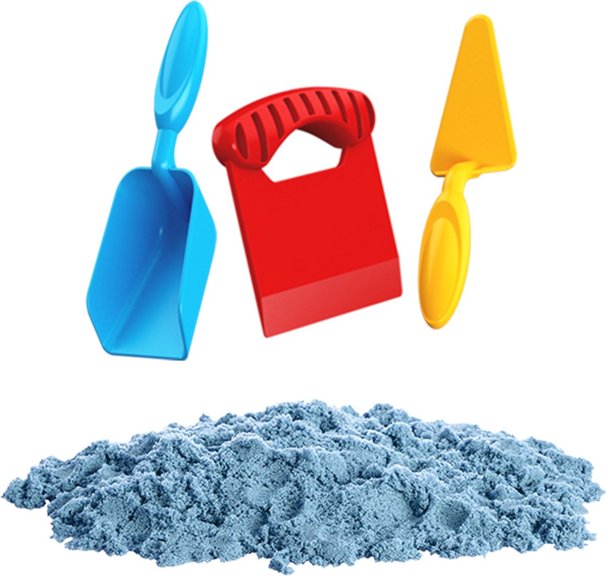 PLAY IT Kinetisch Zand 2 KG - Groen & Blauw - Speelzand | bol.com