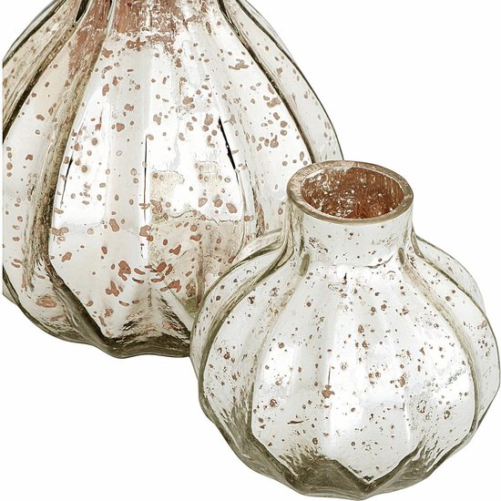 LOBERON Vaas set van 3 Frido antiekzilverkleurig | bol