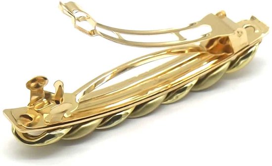 Haarspeld met Schakels - Haarclip - 8 cm - Goudkleurig | bol