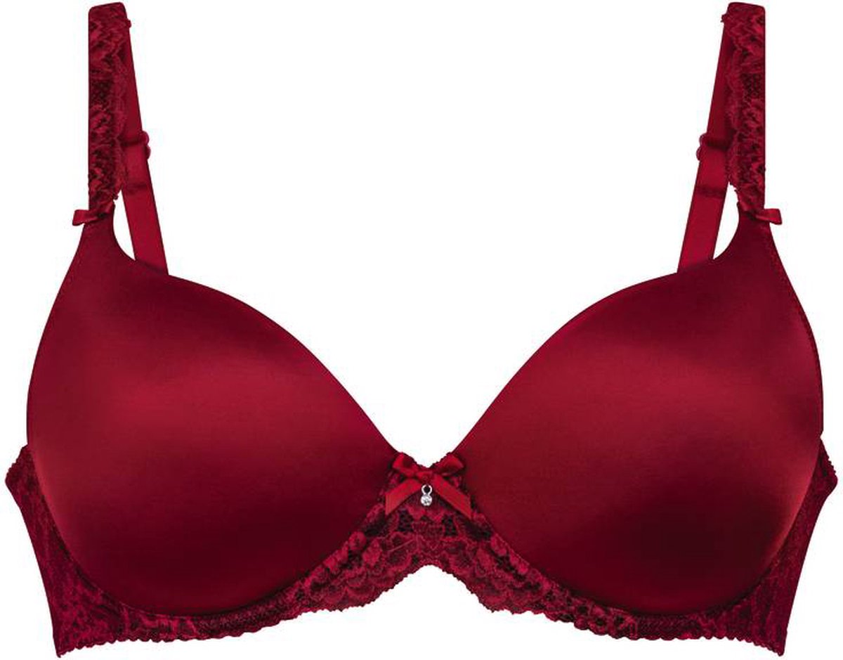 RosaFaia Beautyfull Bobette Voorgevormde Beugel Bh 5291 528 Robijn - maat EU 75D / FR 90D | bol