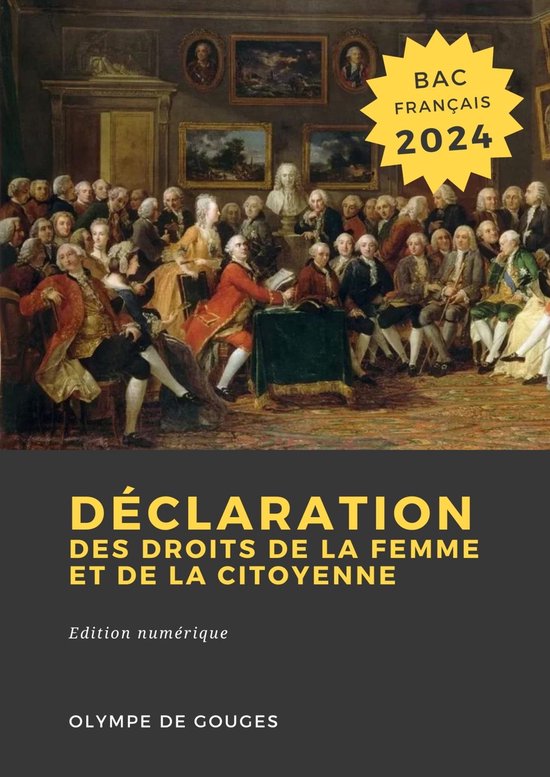 Déclaration des droits de la femme et de la citoyenne (ebook), Olympe De Gouges |... | bol.com