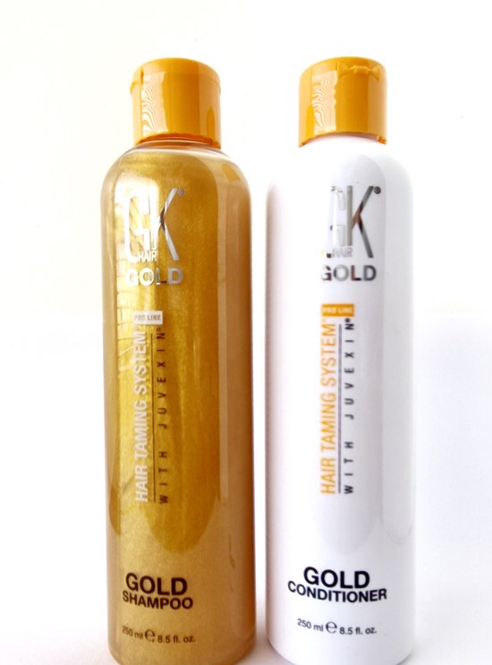 GK Hair GOLD Duo Shampoo 250ml + Conditioner 250ml | bol
