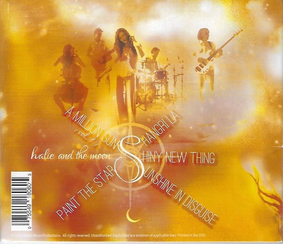 Halie And The Moon - A Million Suns, Vol.1 (CD), Halie & The Moon | CD ...