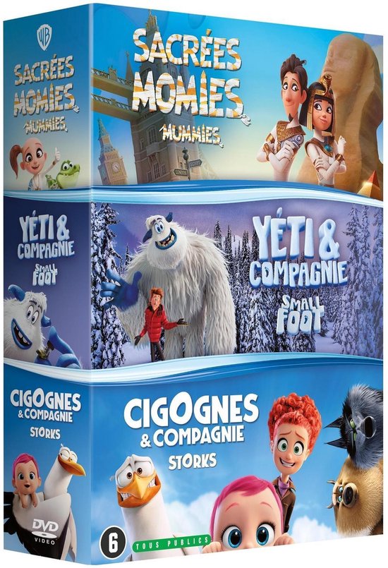 Mummies + Smallfoot + Storks (DVD) (Dvd) | Dvd's | bol