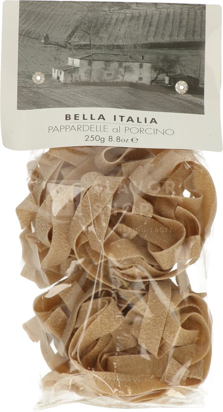Pasta Bella Italia Pappardelle Al Porcino 250g | bol