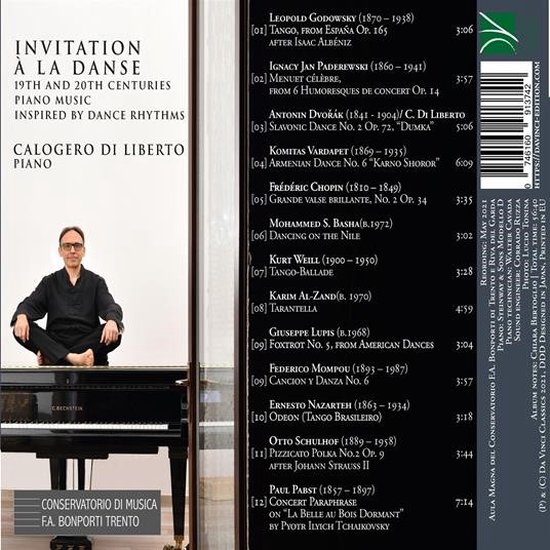 Calogero Di Liberto - Invitation à la Danse: 19th And 20th Centuries ...
