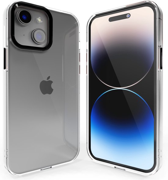 Coverzs telefoonhoesje geschikt voor Apple iPhone 14 hard case met ...