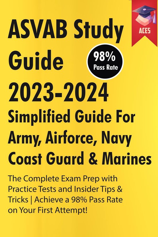 ASVAB Study Guide 2023-2024 (ebook), Svab Ace5 | 9781961902282 | Boeken ...