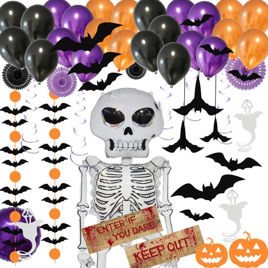 My Theme Party - Halloween decoraties 60 stuks - Halloween versiering ...