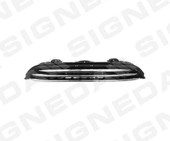 GRILL VOOR MINI F55/F56 2013- 51137335529 Mat Zwart | bol