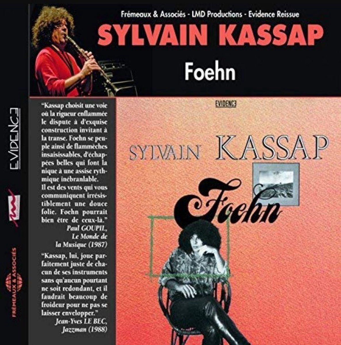 Sylvain Kassap - Foehn (CD), Sylvain Kassap | Muziek | bol