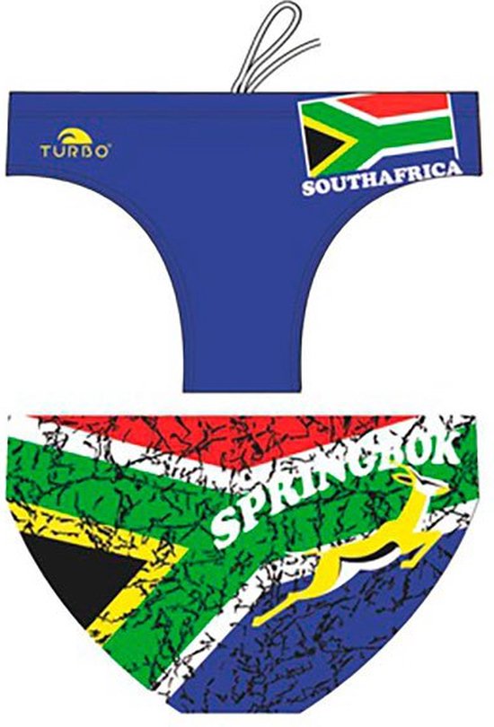 Turbo Springbok Zwemslip Blauw S Man | bol