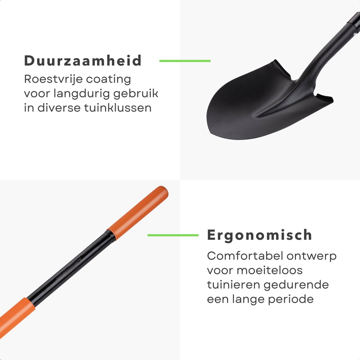 Cheqo Tuinschep - 148 cm - Plantenschep - Tuinschepje - Lichtgewicht ...