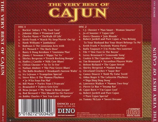 Cajun Very Best of, Various, Good, Rockin' Sydney Jonnie Allan Charles ...