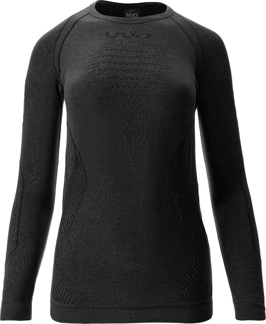 Uyn UYN Evolutyon Biotech Ondershirt Lange Mouwen ZWART - Maat L/XL | bol