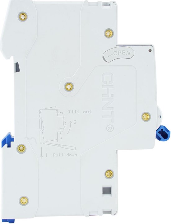 Chint aardlekautomaat 1-polig+nul 16A C-kar 30mA (689007) | bol