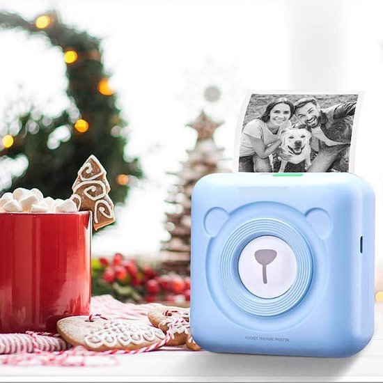 Mini Printer – Mobiele Printer Draadloos – Met App – Voor Mobiel Met ...