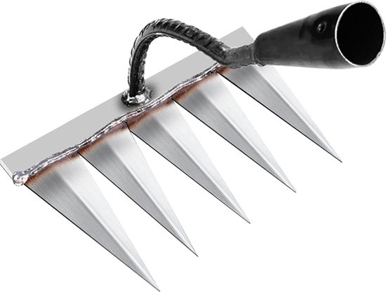 Garden Harke Traditionele tuinhark, metalen koolstofstalen harken ...