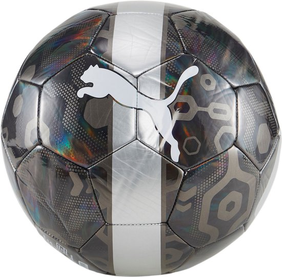 Puma voetbal Cup - Maat 3 - hologram zwart/zilver | bol