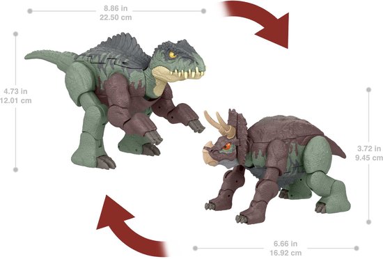 Jurassic World Woeste Wisselaars - Enorme Uitrekking - Giganotosaurus ...