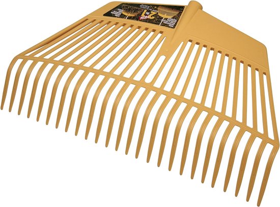 Gille - Bladhark - jumbo 60 cm - 26 tanden, 2-in-1 combi-set: tuinhark ...