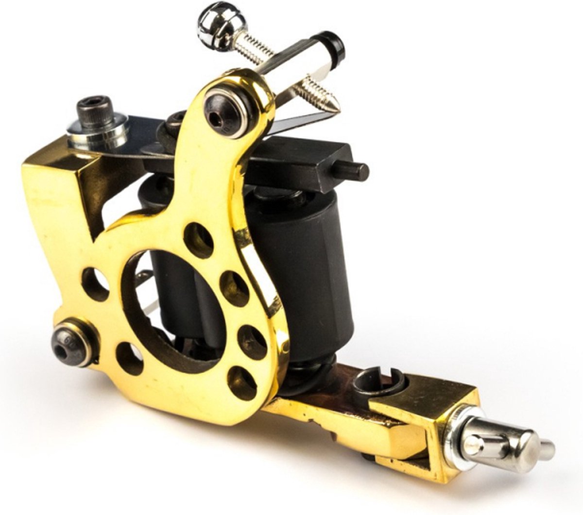 Tattoo Machine Shader - Golden Dial | Gouden Coil Tatoeage Machine | 10 ...