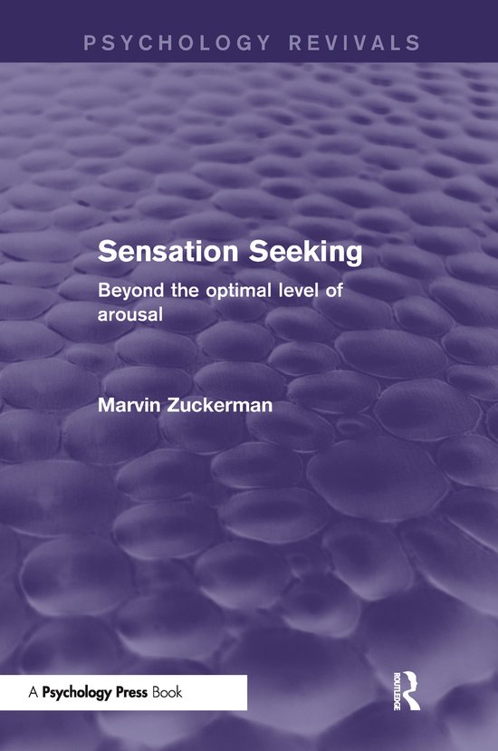 Sensation Seeking | 9781848724693 | Marvin Zuckerman | Boeken | bol