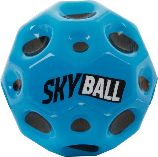 Stuiterbal Mega Meteoor - Ø 6 cm - Rubber - Stuitert Extra Goed | bol