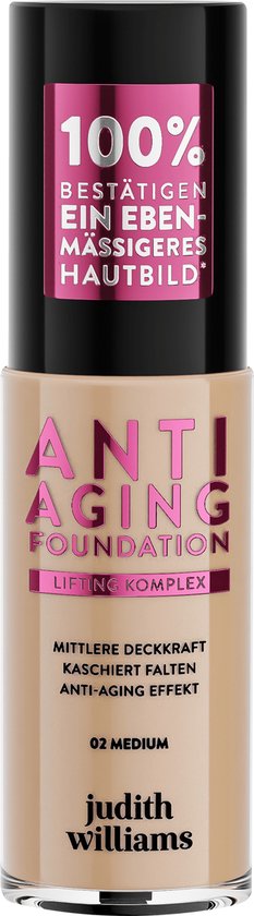 Judith Williams Foundation Anti-Aging 02 Medium, 30 ml | bol