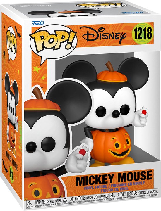 Funko Pop! - Halloween - Mickey Mouse (Trick or Treat) | bol.