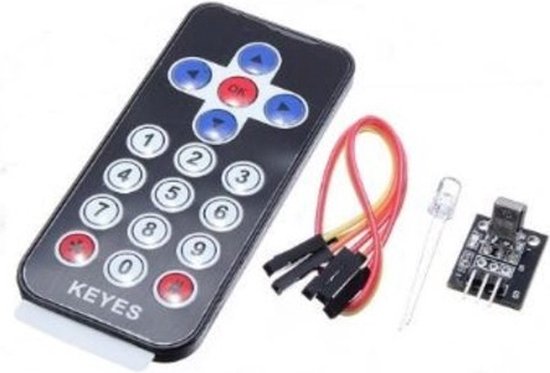 IR remote kit voor arduino en raspberry | bol