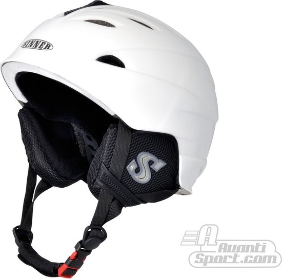 Sinner - Zeta Shiny White - Wintersport Helm - L - Wit | bol
