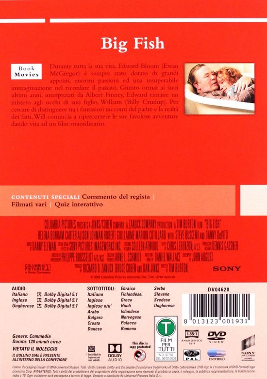 Big Fish [DVD] (Dvd), Albert Finney | Dvd's | bol
