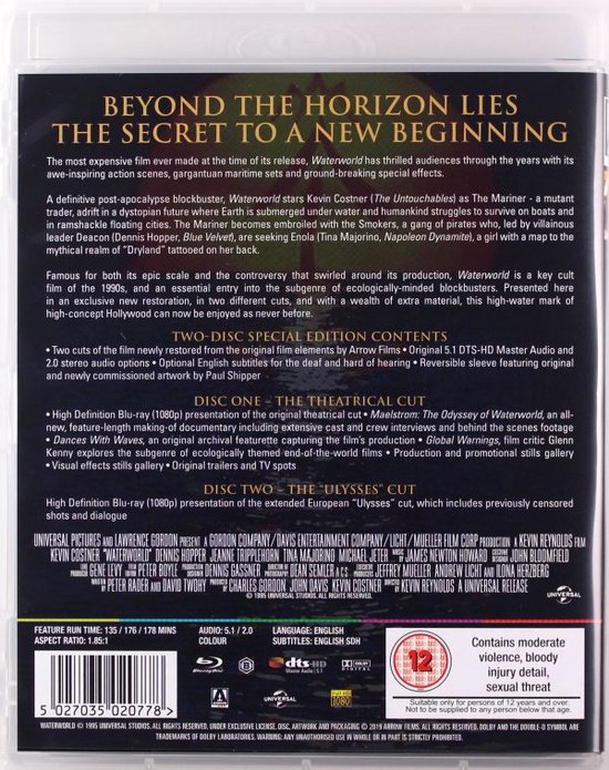 Waterworld Ulysses Cut - Extended Blu-ray - Special Edition met ...
