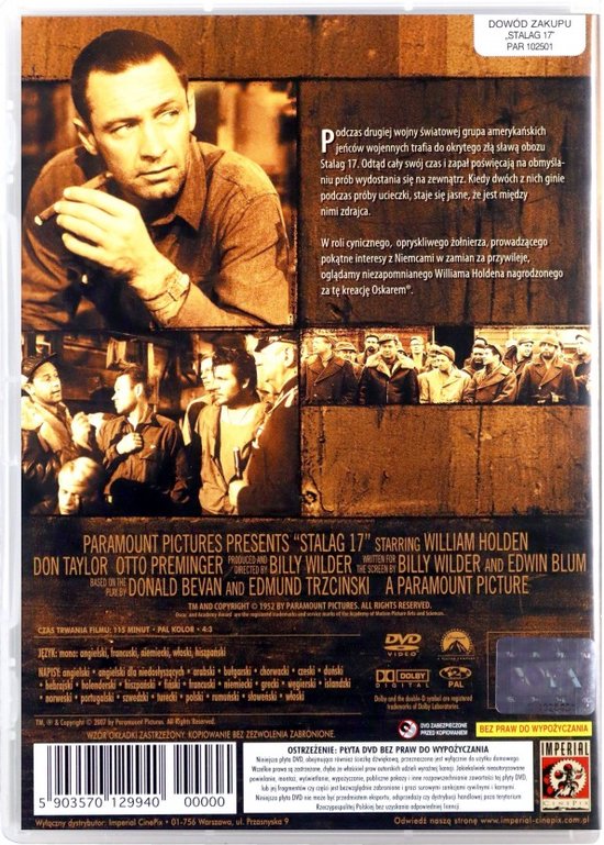 Stalag 17 [DVD] (Dvd), Peter Baldwin | Dvd's | bol