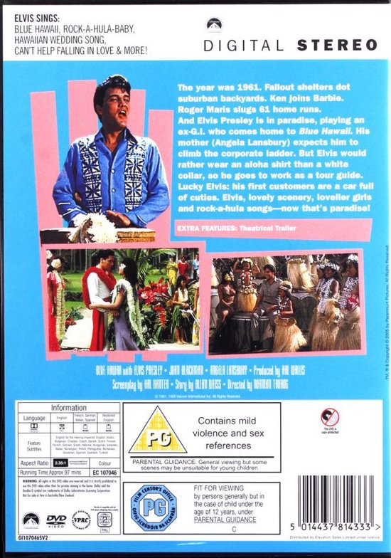 Blue Hawaii [DVD] (Dvd), Elvis Presley | Dvd's | bol