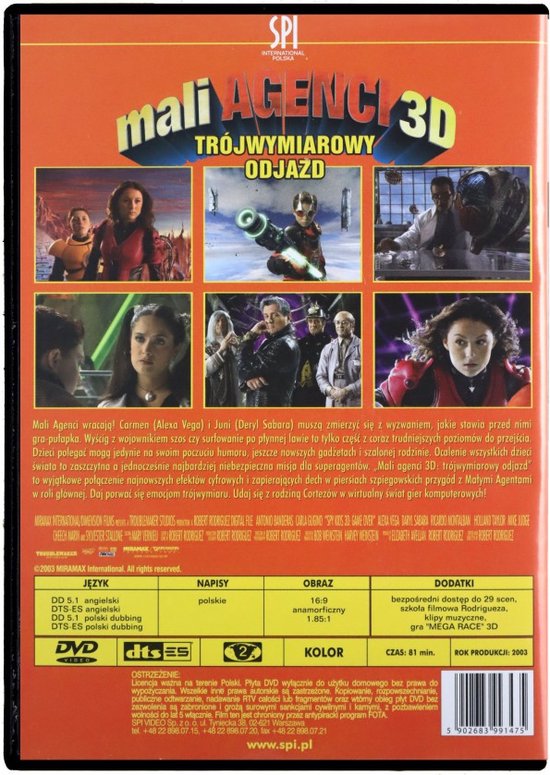 Spy Kids 3-D: Game Over [DVD] (Dvd), Carla Gugino | Dvd's | bol