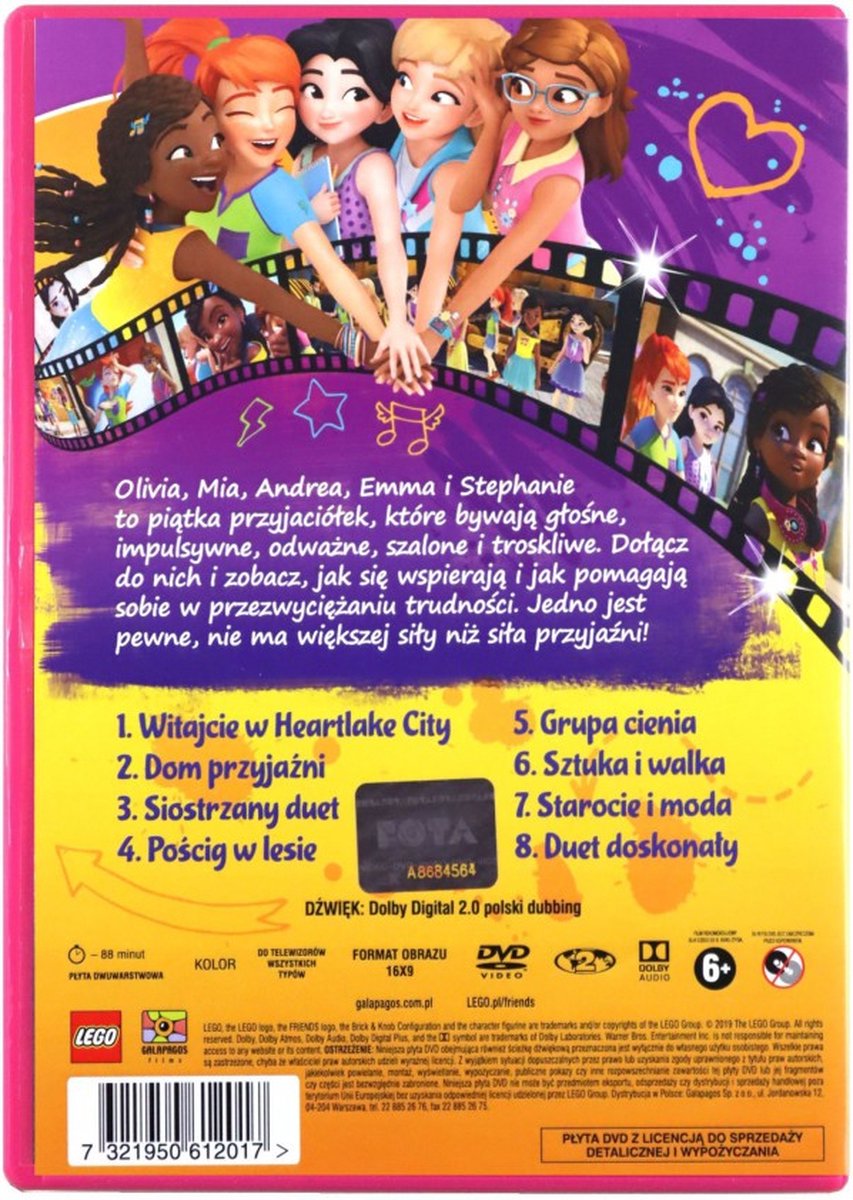 LEGO Friends: Friends are Forever [DVD] (Dvd), Stephanie Komure | Dvd's ...