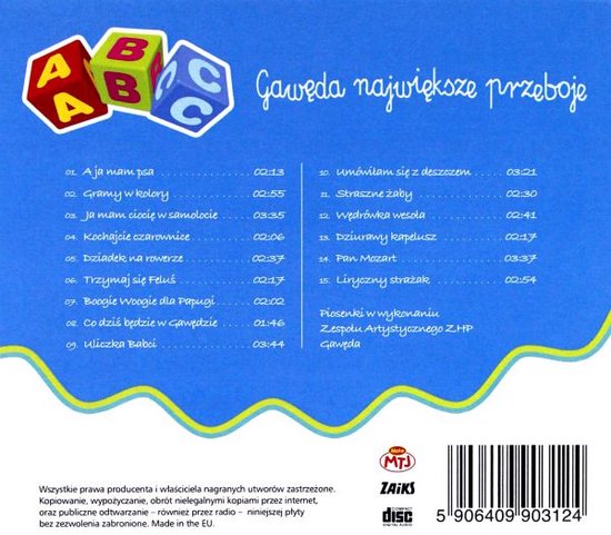 ABC Mini hity: Gawęda największe przeboje [CD], Fu | Muziek | bol