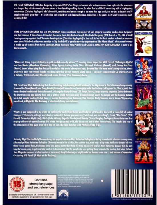 Will Ferrell Collection (Dvd), Lisa Marie Allen | Dvd's | bol