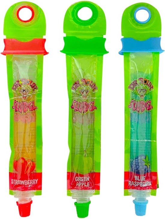 Dr Sour Sludge 24 stuks - Sour Candy - Sour Gel - Squeeze Candy - Zuur snoep | bol